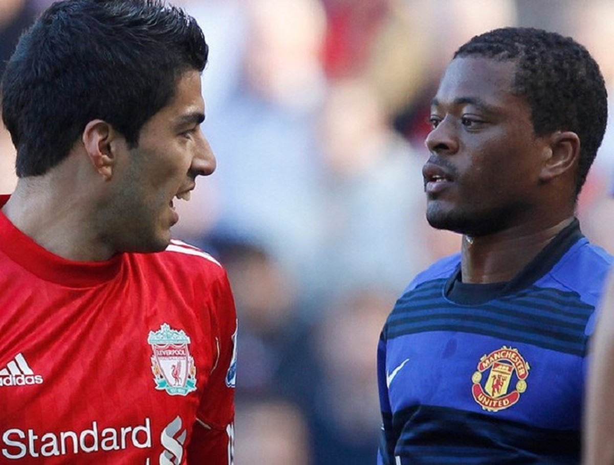Patrice Evra, sobre Luis Suárez: “Nunca o odiei, mas queria dar um soco ...