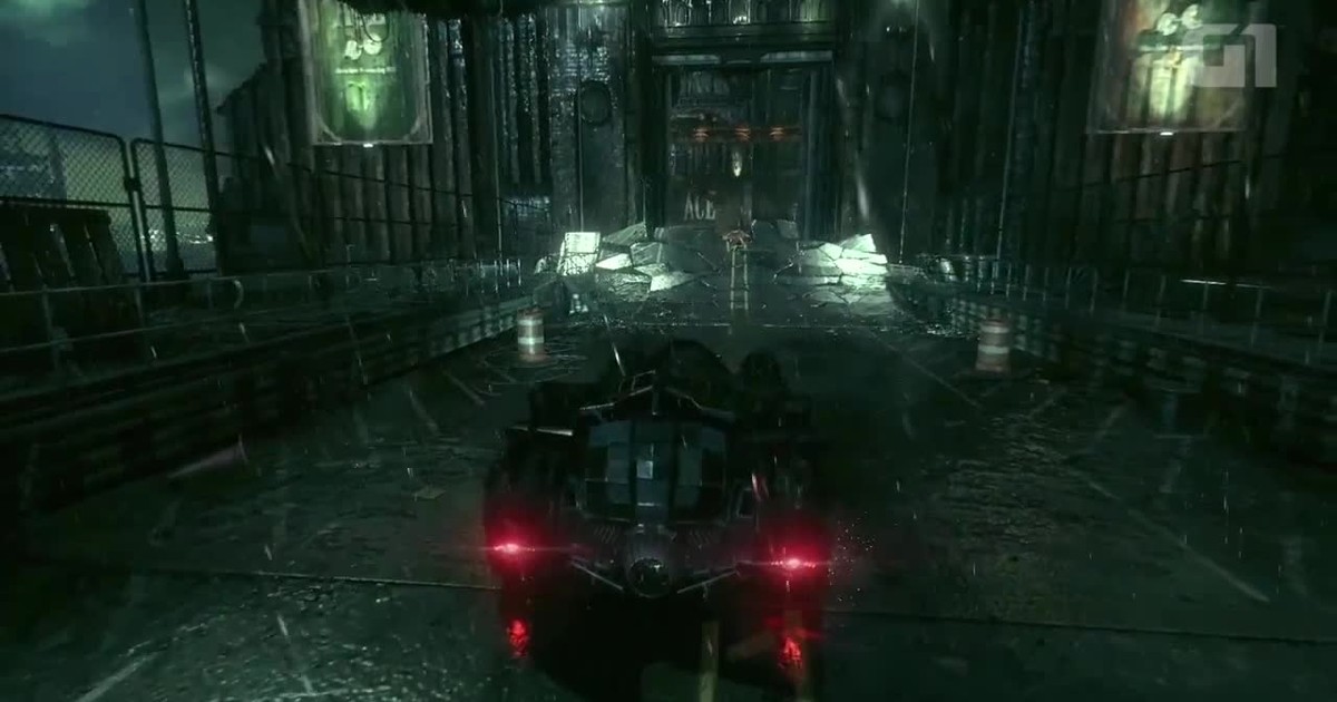 G1 - Trailer de 'Batman: Arkham Knight' mostra uso do bat-móvel em ...