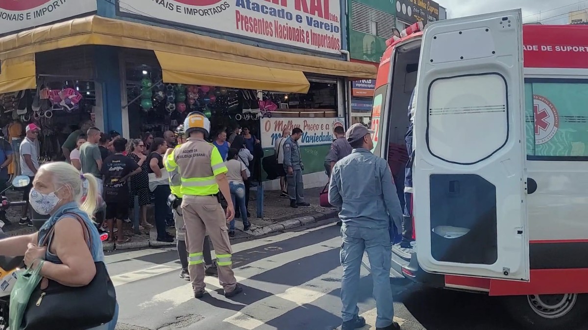 Idoso é atropelado por ônibus municipal no Centro de Campinas | Campinas e Região | G1