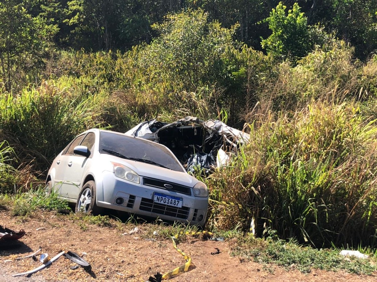 Acidente deixa três mortos em Lucas do Rio Verde (MT); BR-163 é liberada | Mato Grosso | G1