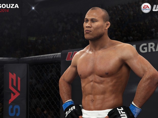 G1 - Brasileiro Ronaldo 'Jacaré' aparece em imagens de 'EA Sports UFC ...