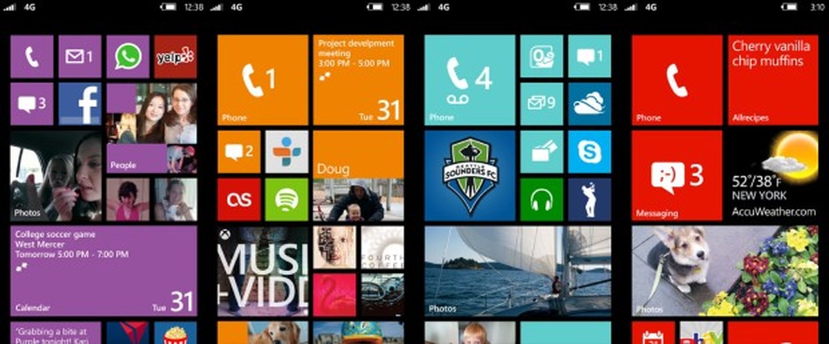O exército de smartphones coloridos para emplacar o Windows Phone 8 ...
