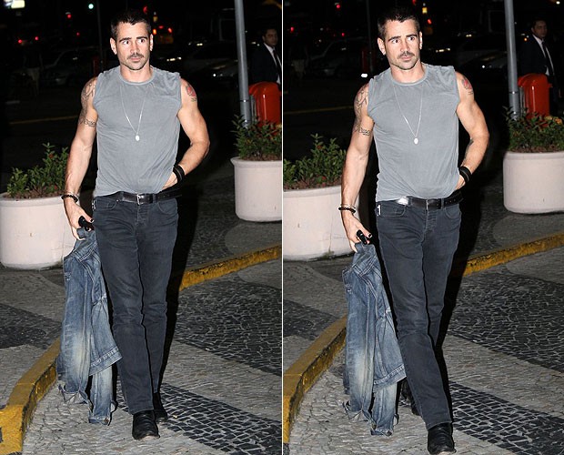 Colin Farrell tira foto com fã em aeroporto do Rio de Janeiro - Quem ...