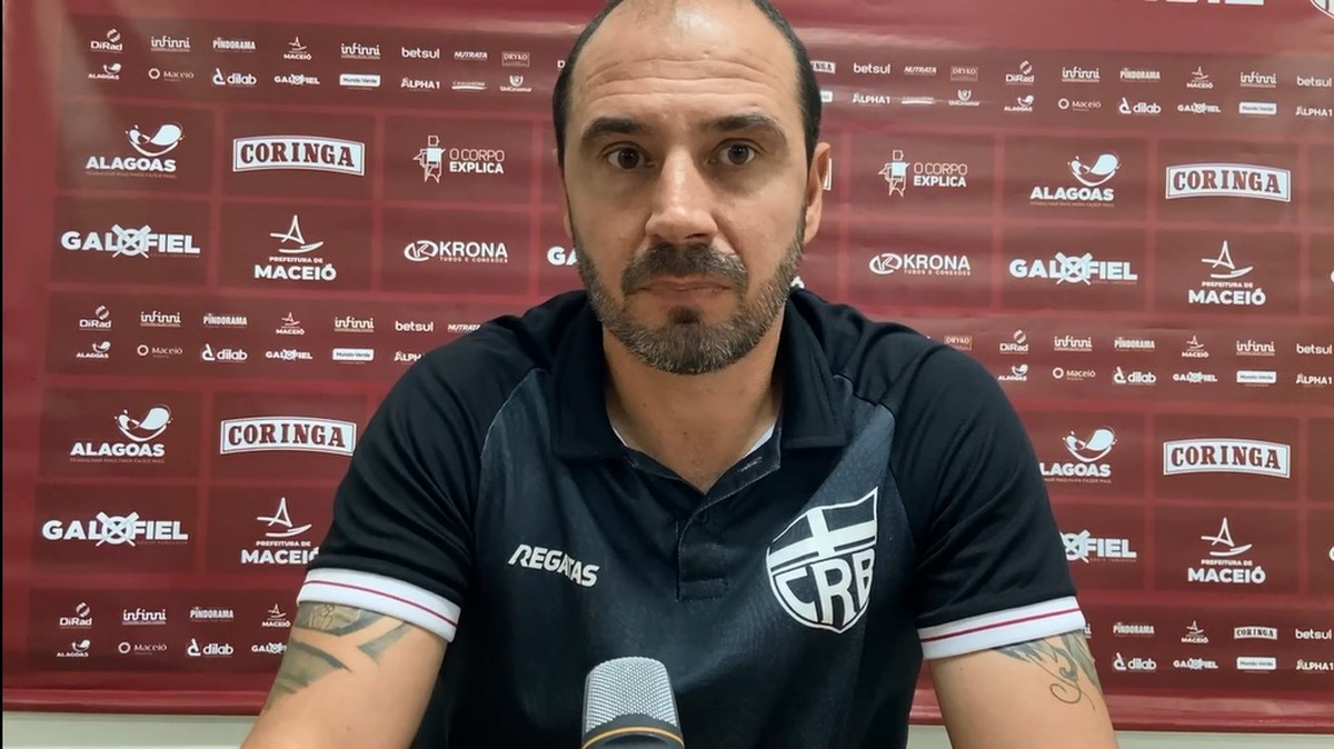 Allan Aal comenta escalação do CRB contra o River-PI e diz: "A ...