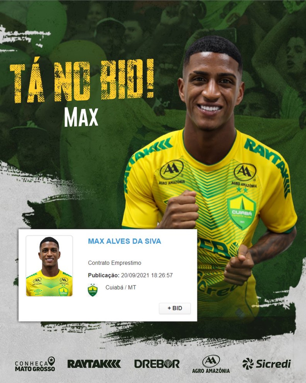 Max é regularizado e pode estrear pelo Cuiabá; Jorginho explica como ...