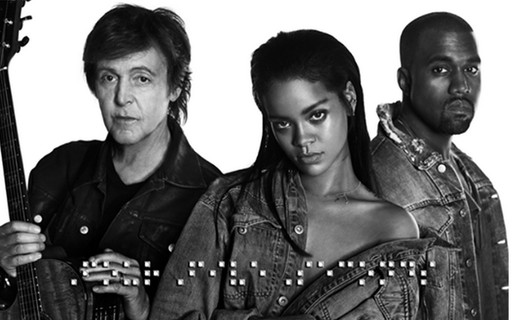 Rihanna lança música em parceria com Paul McCartney e Kanye West ...