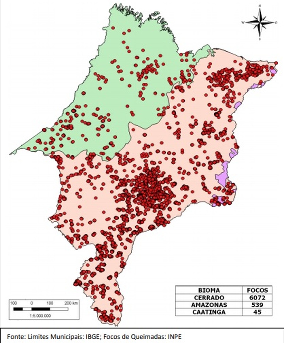 'Situação está confortável', diz Bombeiros sobre queimadas no Maranhão ...