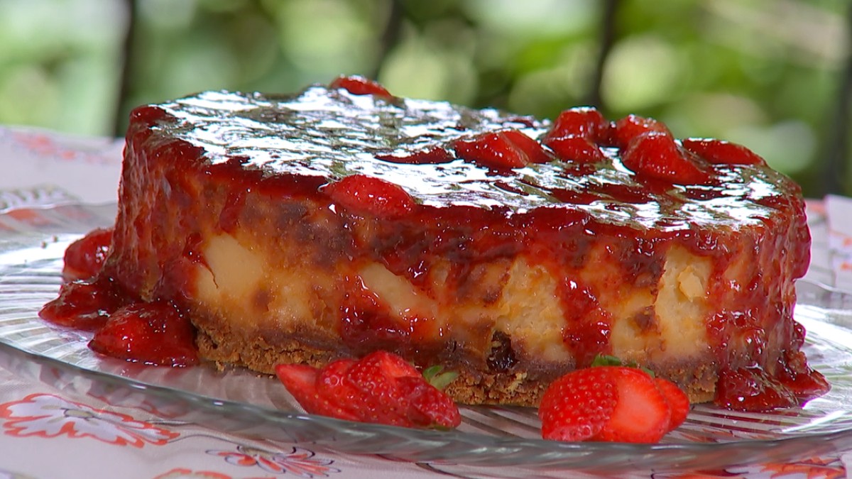 Receita Nosso Campo: aprenda a preparar uma torta doce de ricota ...