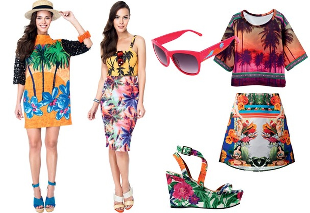 Aloha! Aposte nas estampas inspiradas no Havaí e arrase nos looks de ...