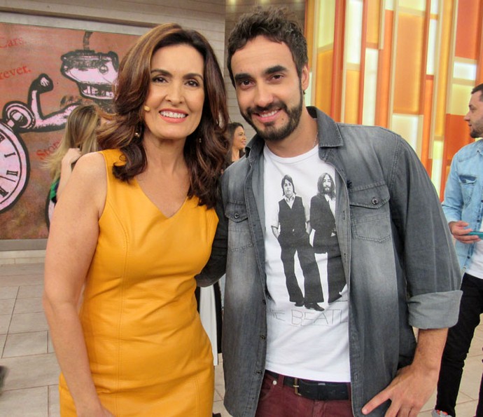 Confira as fotos dos bastidores do 'Encontro' com Lucy Alves, Gabriel ...