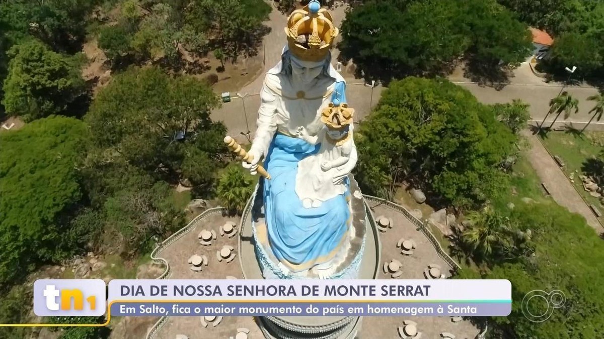 Maior monumento da Nossa Senhora do Monte Serrat do Brasil fica em ...