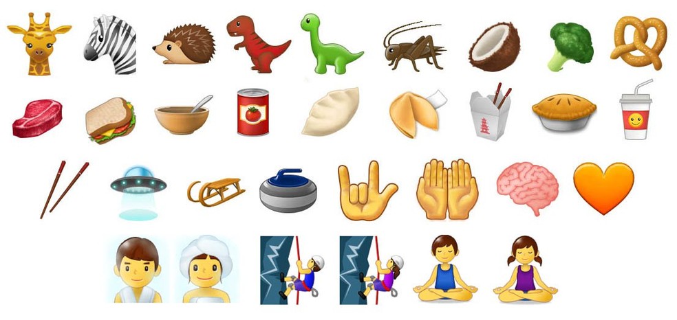 Saiba como vão ficar os emojis da Samsung em 2018 | Downloads | TechTudo
