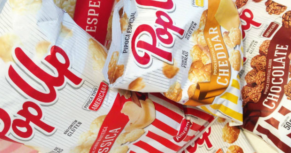 G1 - Pipoca PopUp chega ao mercado em quatro sabores - notícias em ...