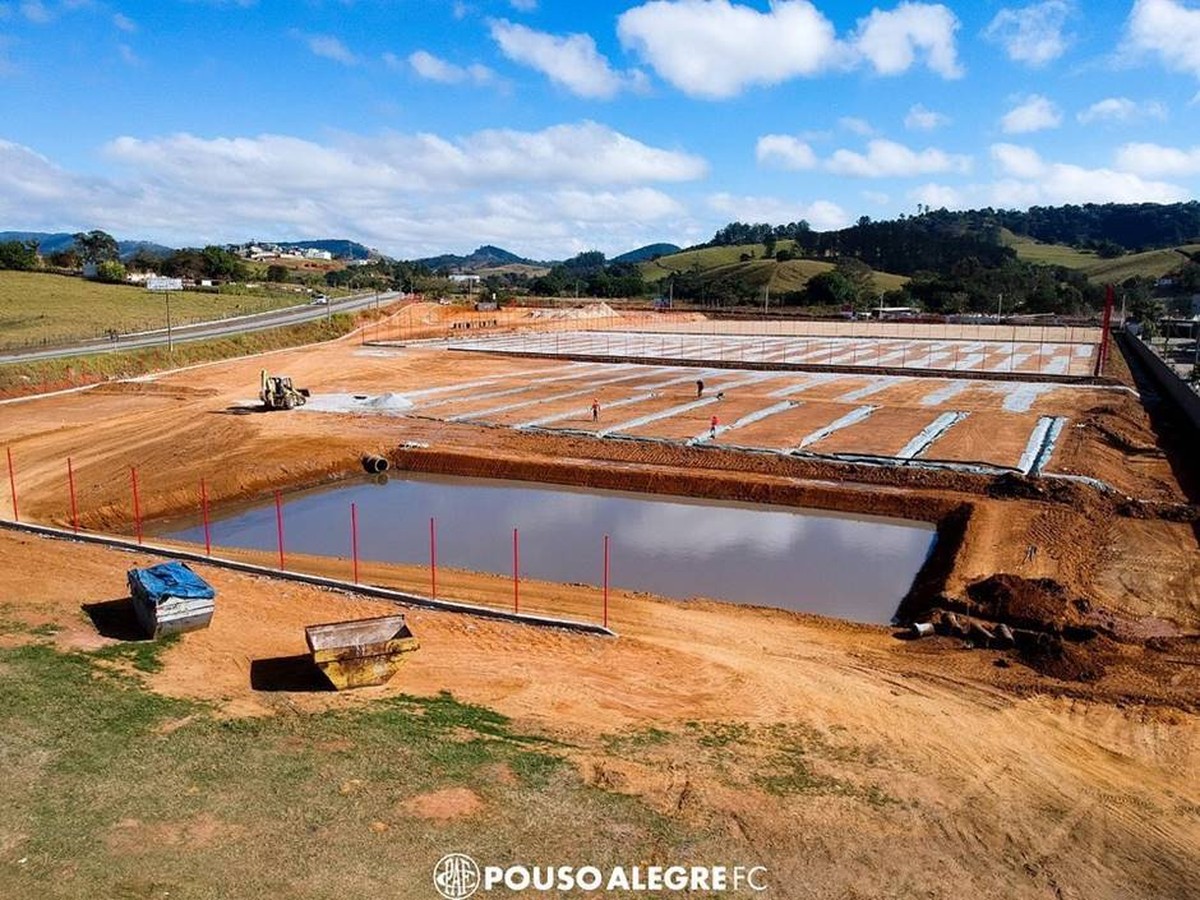 Primeira etapa do centro de treinamentos do Pouso Alegre deve ser ...