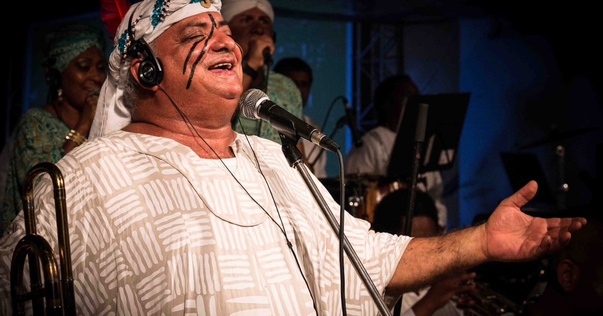 G1 - Gerônimo recebe Jau, Virgílio, Seu Maxixe e Flor Açaí em ensaio ...