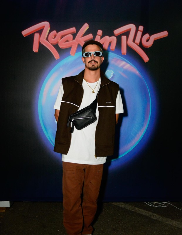 Enzo Celulari aproveita sua quinta noite de Rock in Rio: "Estou na ...