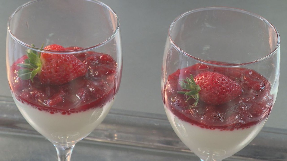 Bahia Rural: aprenda receita de panacota de morango | Bahia | G1