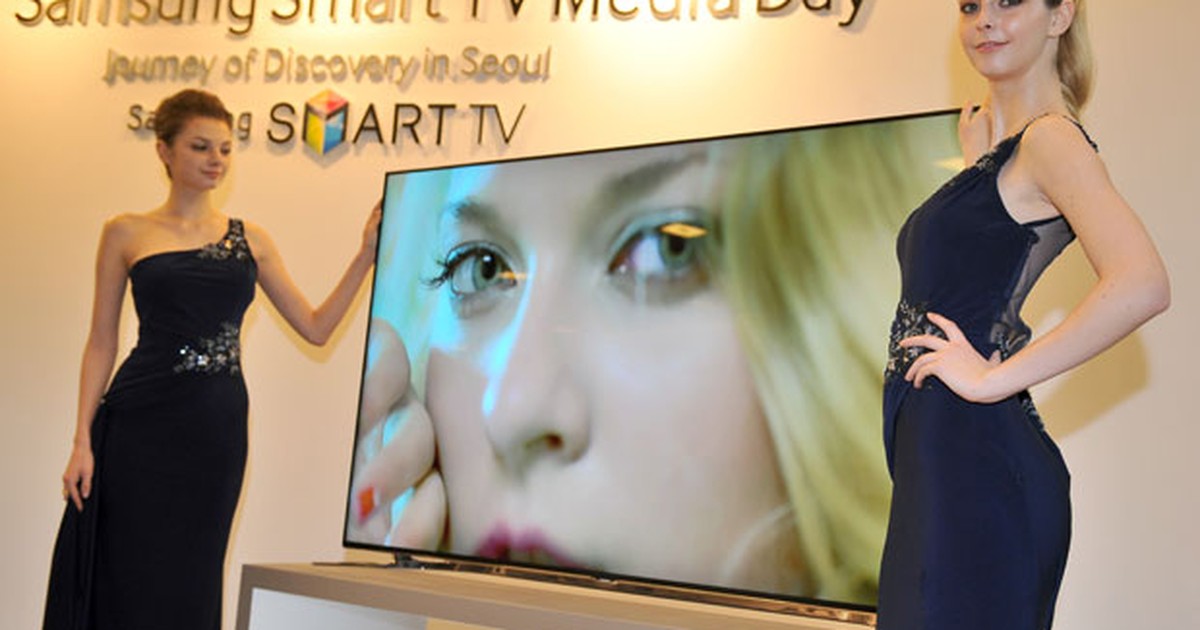 G1 - Samsung lança TV 'inteligente' com tela gigante e que obedece o ...