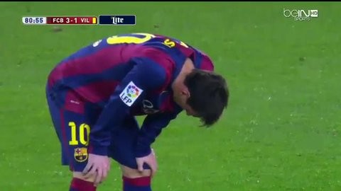 Messi volta a vomitar em campo | Blog Meio de Campo | Globoesporte.com