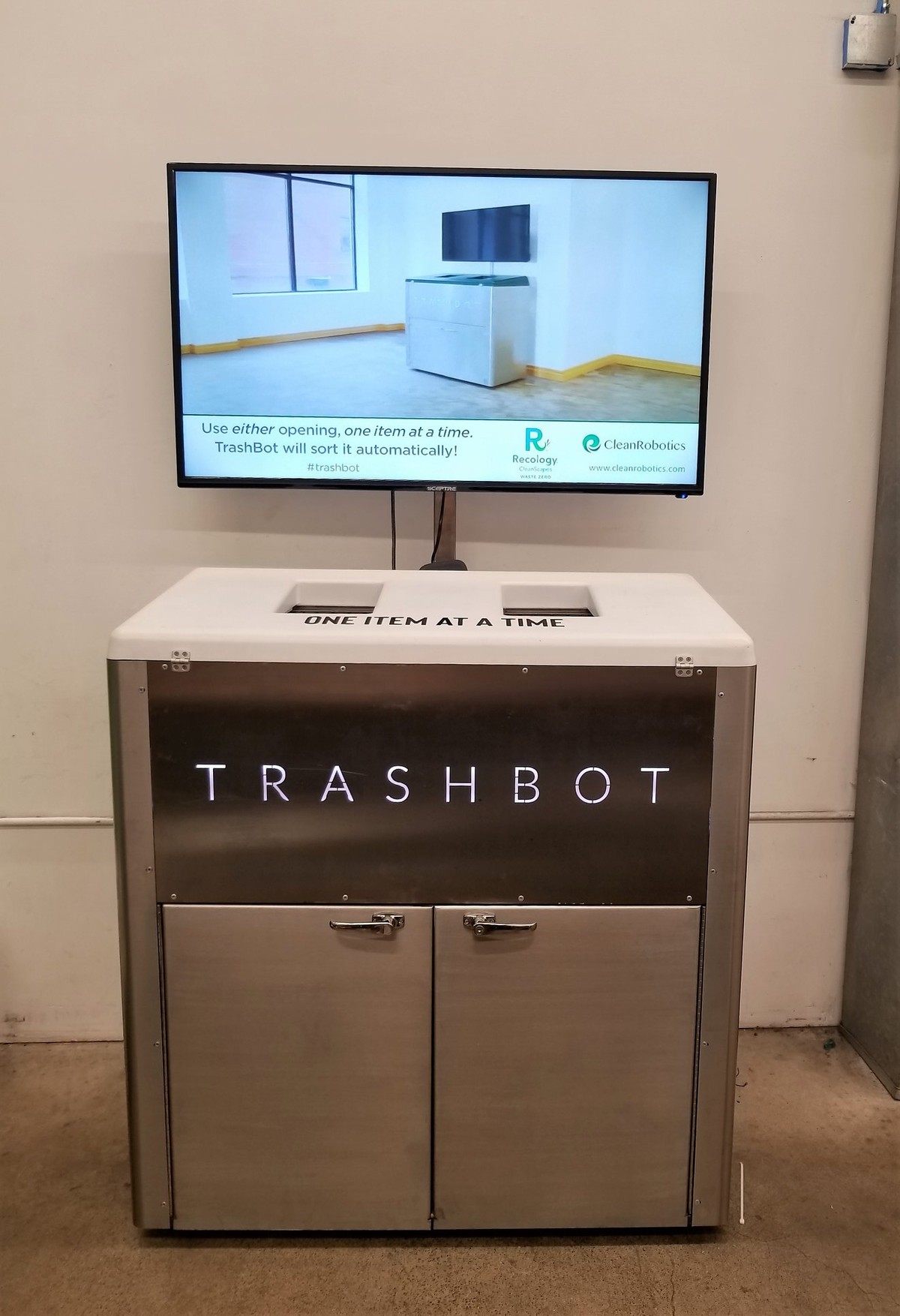 Trashbot é um robô-lixeira que separa o lixo para ajudar na reciclagem ...