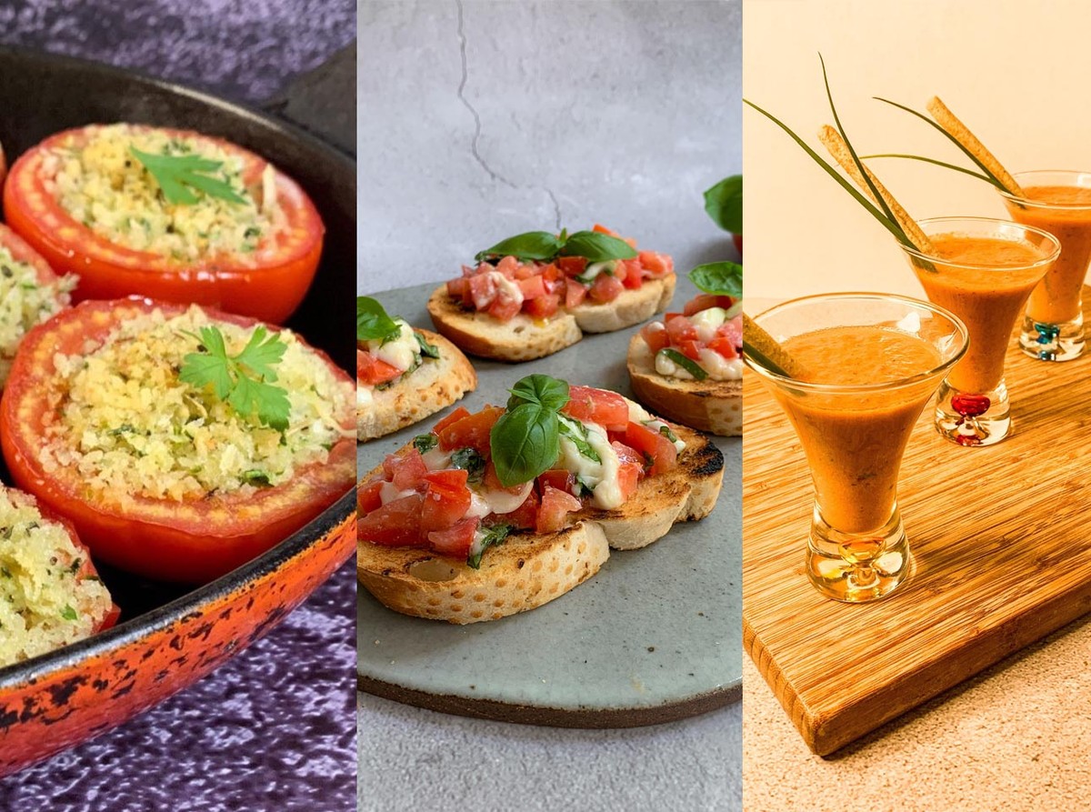 Chef mostra três maneiras de preparar o tomate no dia-a-dia; veja as ...