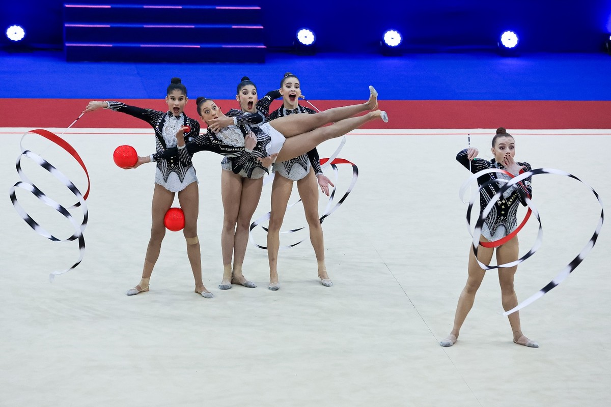 Técnica conta como ginástica rítmica do Brasil pulou de 26º no Mundial ...