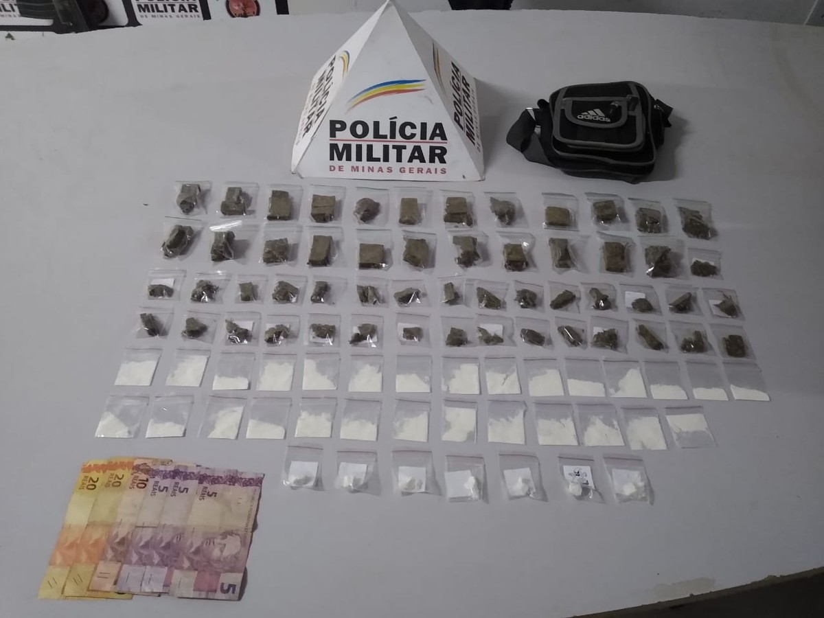 Homens São Presos Com Mais De 150 Porções De Drogas Em Uberlândia