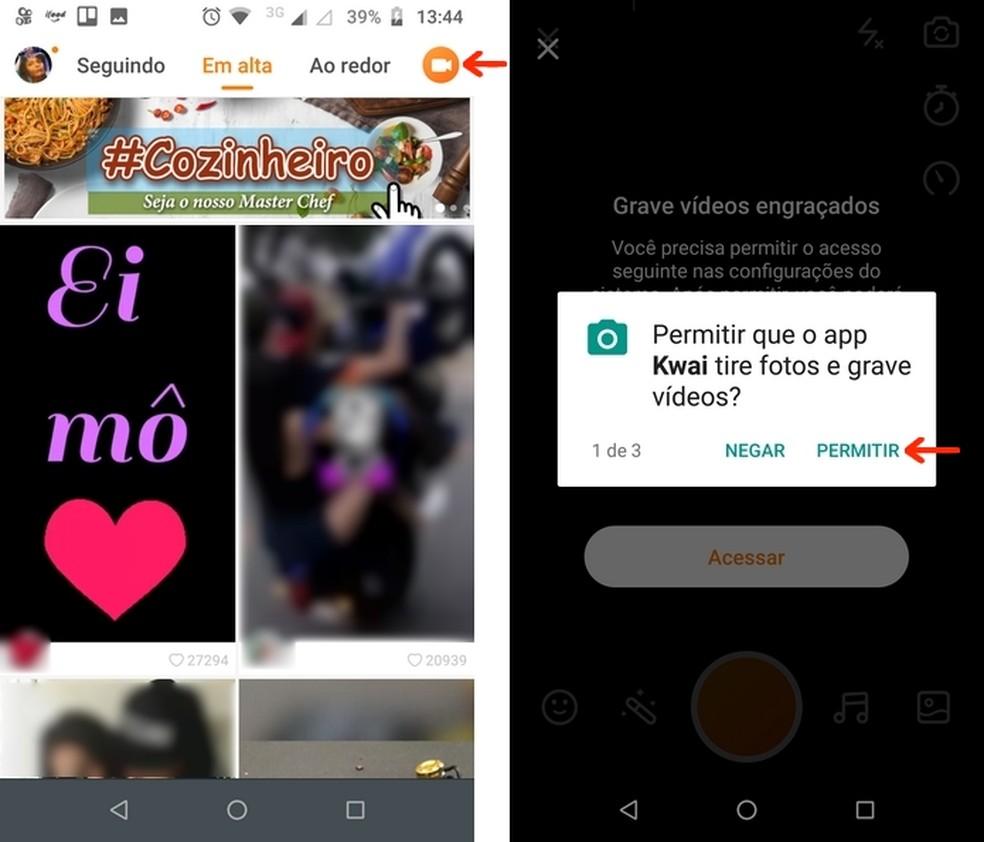 Como baixar e usar o aplicativo Kwai para fazer vídeos com efeitos ...