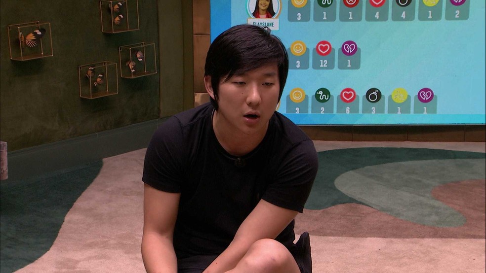 Pyong conta que gravou 200 vídeos para a esposa assistir durante o ...