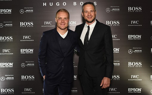 GALERIA: Hugo Boss faz festa e recebe piloto da Formula 1