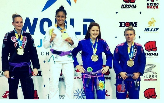 Jacqueline Amorim fatura título do peso médio no Mundial de Jiu-Jítsu ...