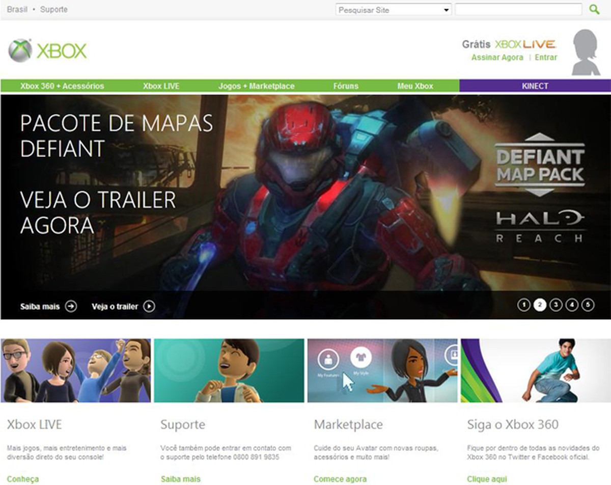 Como comprar jogos para seu Xbox 360 pelo site Xbox.com | Dicas e ...