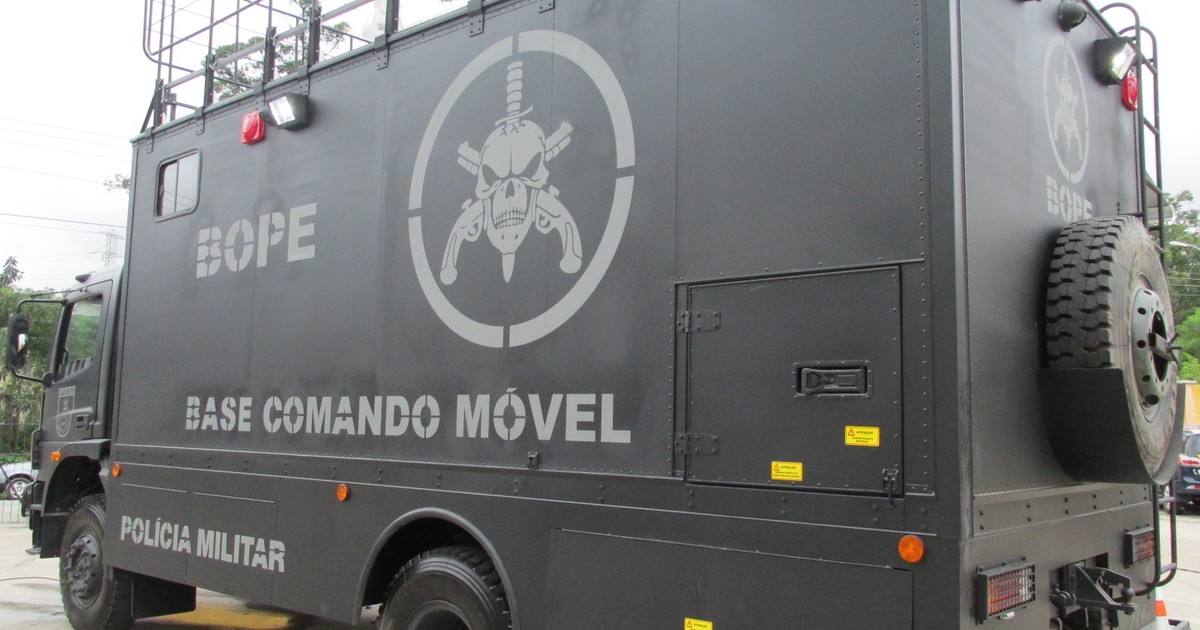 G1 - Viatura do Bope é equipada em empresa de Mogi das Cruzes ...