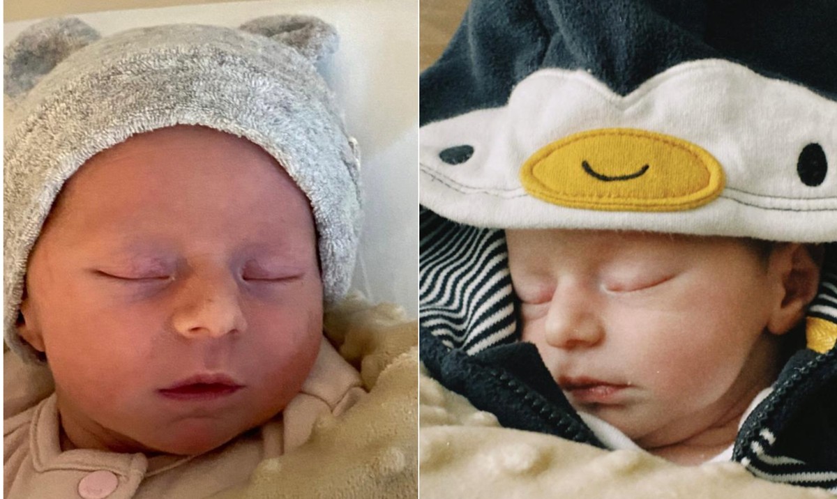 Isa Scherer encanta com novas fotos dos gêmeos