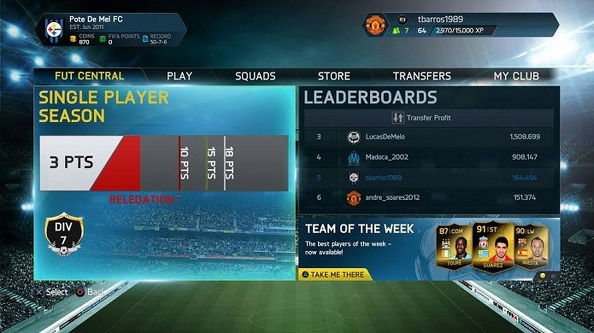 Fifa 14: como editar uniformes, estádios e equipes no Ultimate Team ...