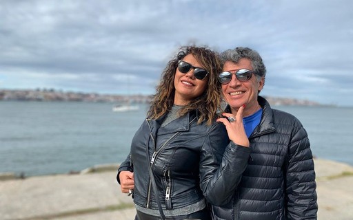 Dadá Coelho posa 'de quarentena' com Paulo Betti: "Meu coroa vírus ...