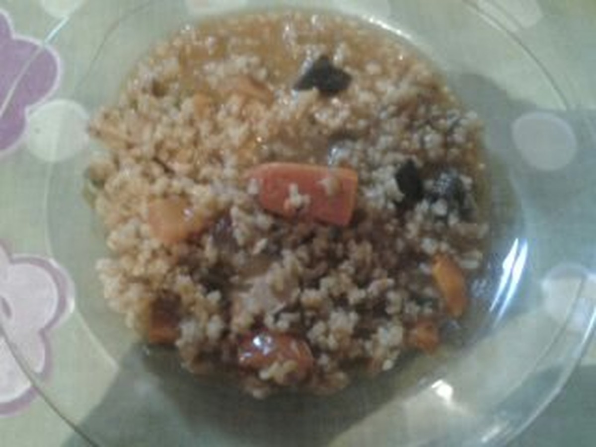 sopa de arroz integral | Caldos e Sopas | Receitas