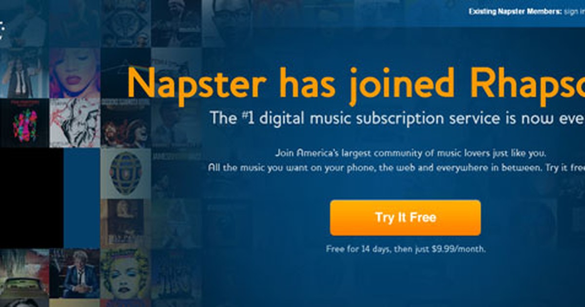 G1 - Napster sai do ar oficialmente - notícias em Tecnologia e Games