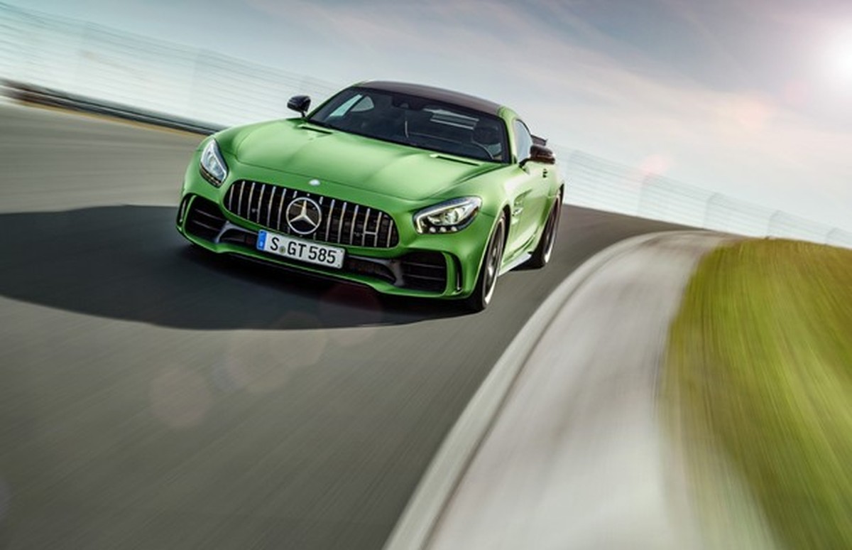 Mercedes-AMG GT R é o diabo verde! | Carros | autoesporte