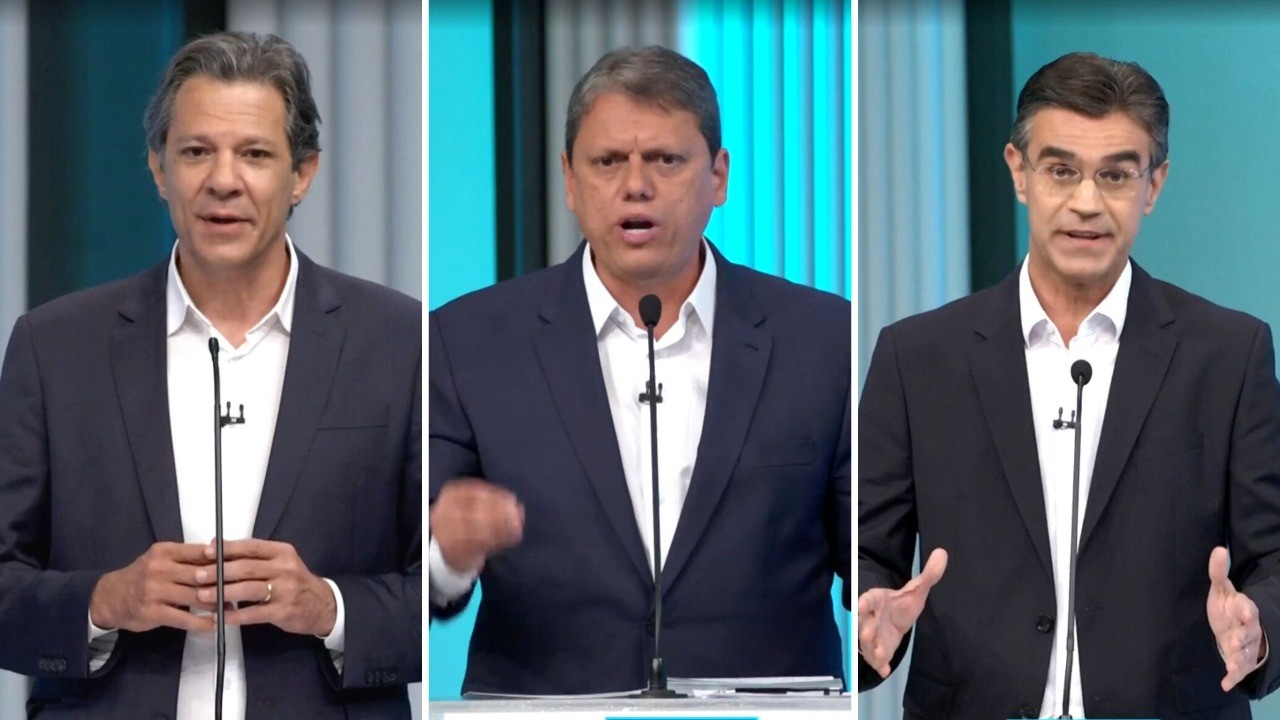 Datafolha e Ipec em SP: Haddad lidera, seguido por Tarcísio, que se ... Datafolha e Ipec em SP: Haddad lidera, seguido por Tarcísio, que se ...