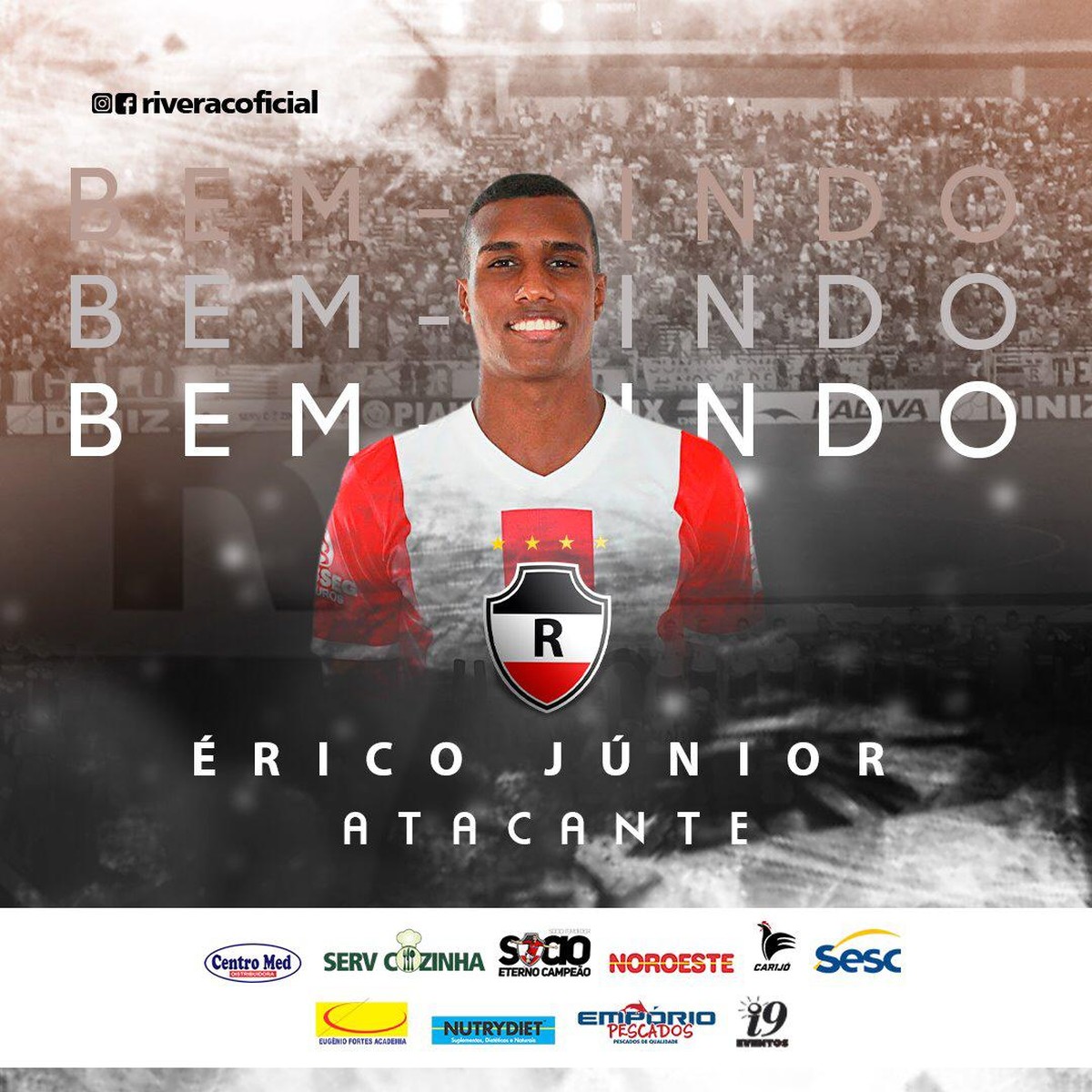 River-PI contempla ataque e anuncia Érico Júnior, ex-joia do Sport ...