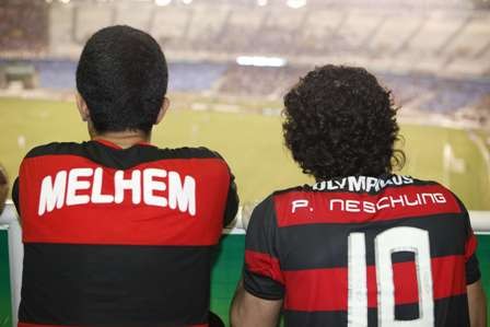 Pedro Neschling e Marcius Melhem vão ao jogo uniformizados - Patrícia ...