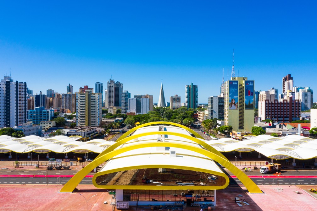 Novo terminal urbano de Maringá começa a funcionar; entenda as áreas de ...