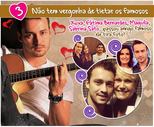 5 motivos para amar Rodrigo Andrade - Quem | Popquem