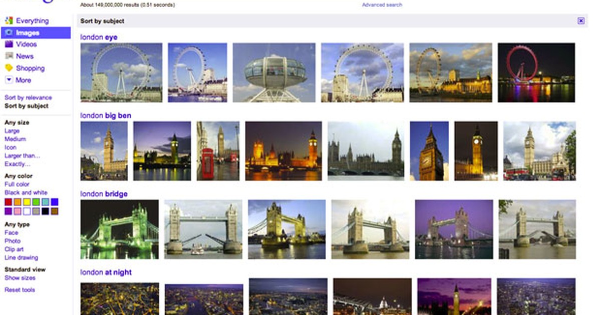 G1 - Atualização do Google Images traz pesquisa de imagens por assunto ...