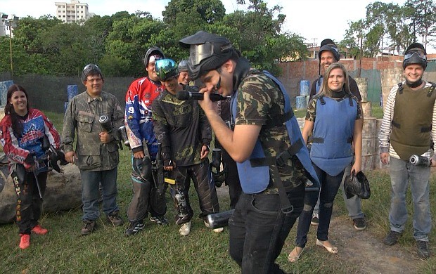 Rede Globo > redeamazonica - Zappeando bate papo com grupo de paintball ...