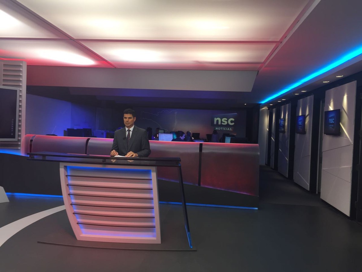 NSC Notícias começa com novidades no cenário, apresentação e recursos ...