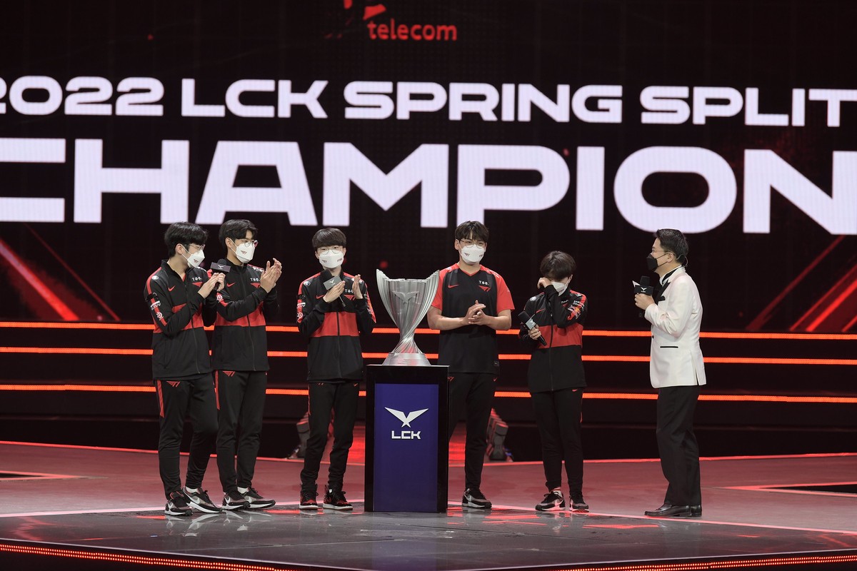 Oner e Keria, da T1, choram com título da LCK; veja vídeos | lol | ge