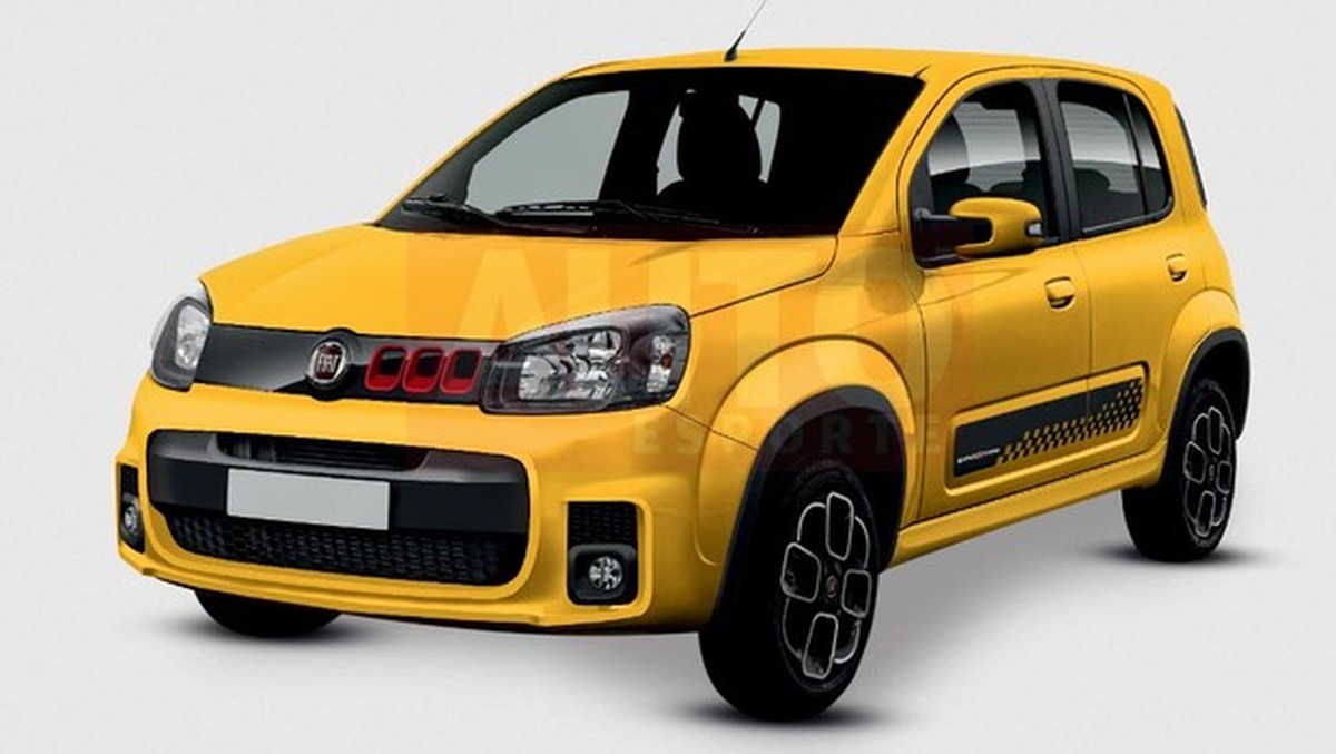 Fiat Uno Sporting terá start-stop, câmbio automatizado e central ...