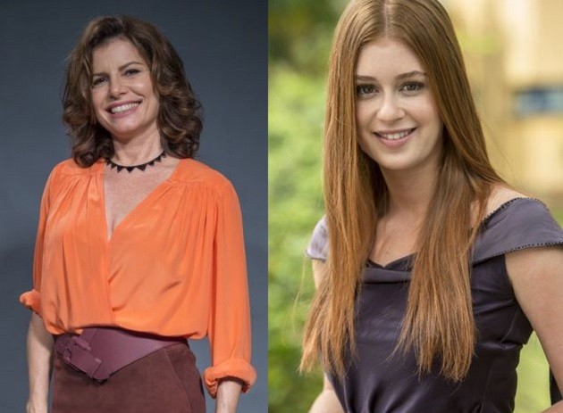 Debora Bloch e Marina Ruy Barbosa: mãe e filha em série - Patrícia ...